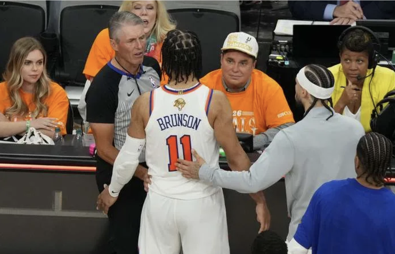 Jalen Brunson under investigation for an incident with fans during the ...