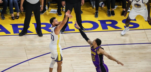 Las mejores jugadas de Stephen Curry en su debut esta temporada ante ...
