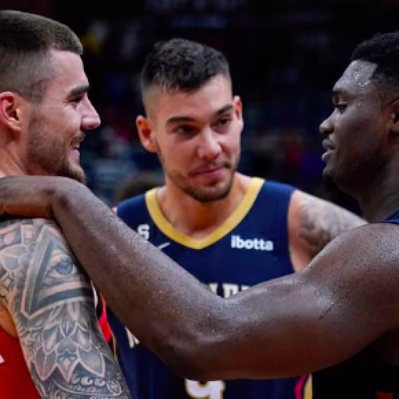 Los hermanos Hernangómez asisten a la exhibición de Zion Williamson ...