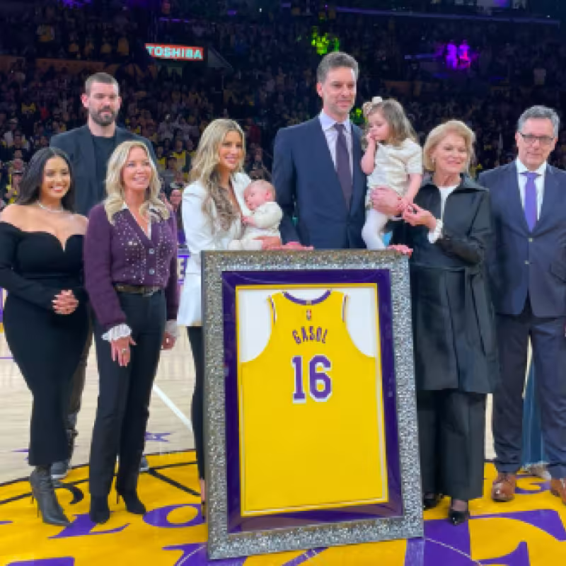El discurso completo de Pau Gasol tras la retirada de su camiseta ...
