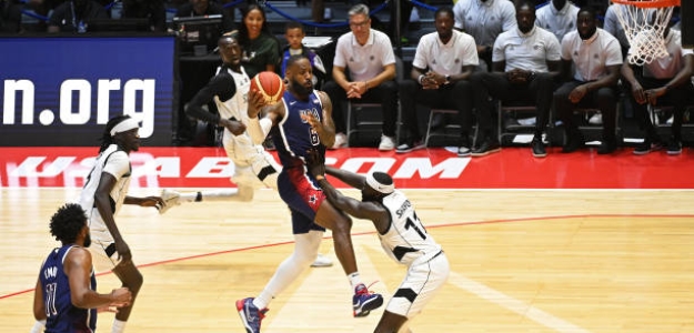 Así salvó Lebron James a Estados Unidos ante Sudán del Sur